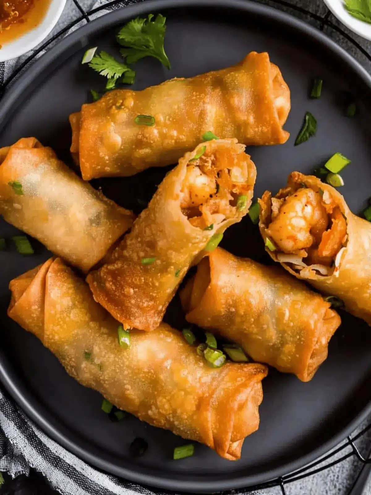 Irresistibly Delicious Shrimp Egg Rolls: Easy & Crispy Recipe