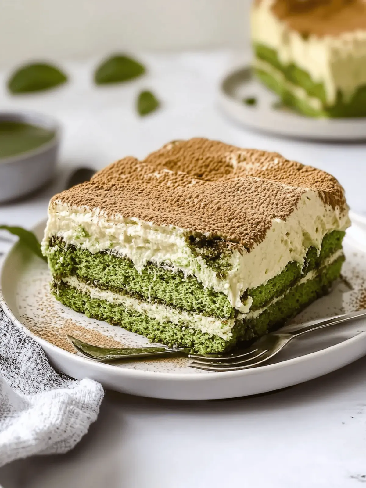 Irresistible Matcha Tiramisu: No Bake Delight to Impress