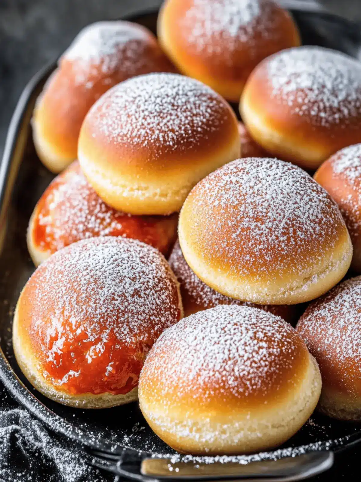 Fluffy Krapfen Recipe: Irresistible Jam-Filled Delights