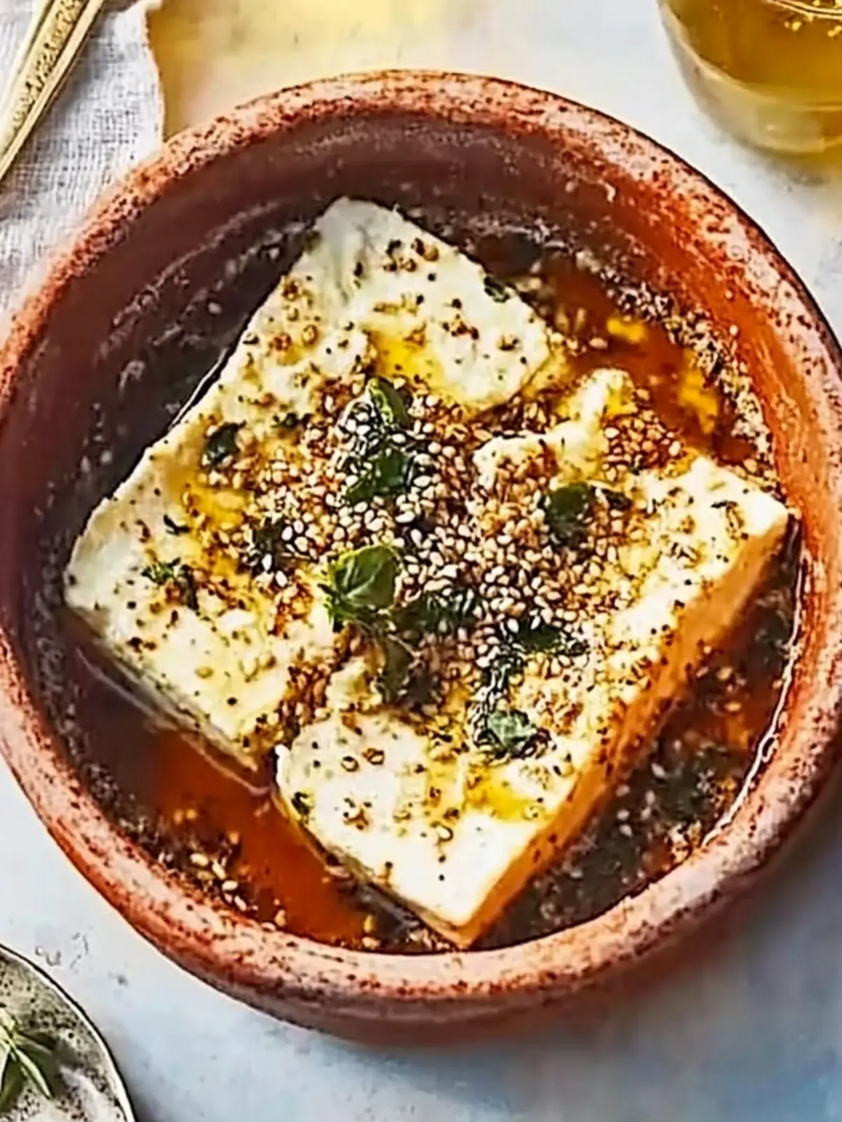 Ultimate Baked Feta with Sesame & Honey: Deliciously Indulgent