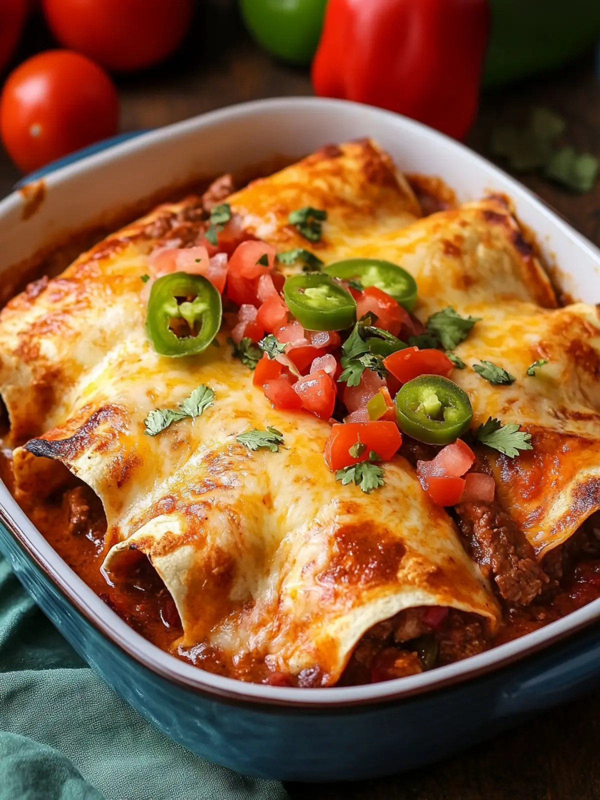 Irresistible Cheesy Steak Enchiladas for Cozy Family Nights