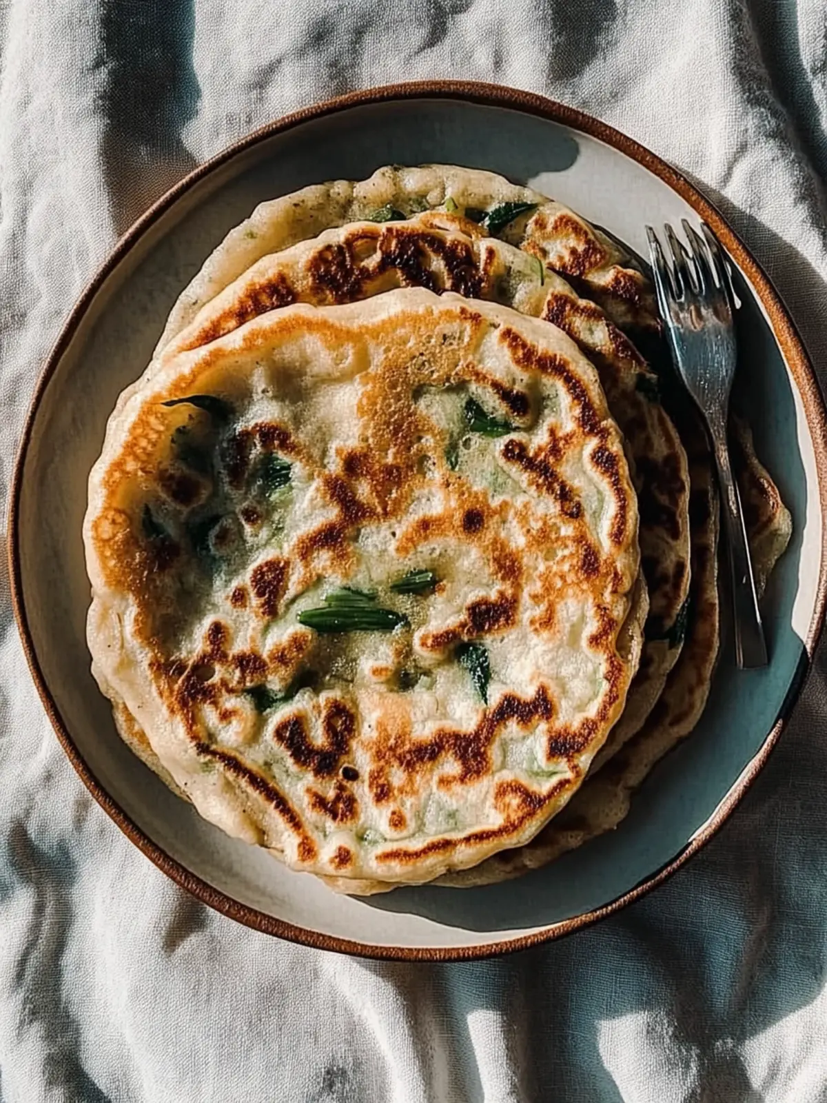 Irresistible Scallion Pancakes: Crispy, Homemade Delight