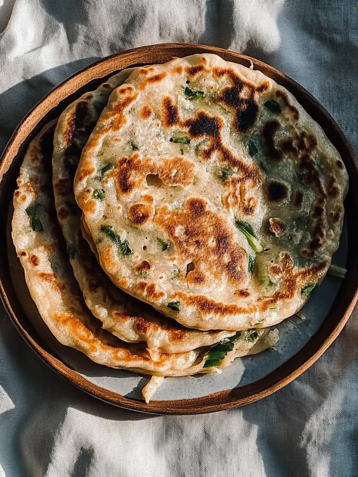 Irresistible Scallion Pancakes: Crispy, Homemade Delight