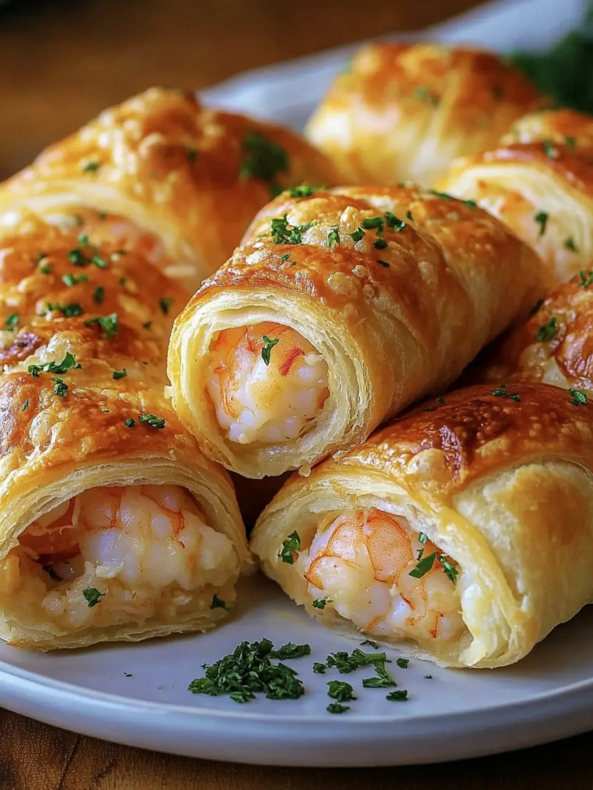 Ultimate Shrimp and Crab Stuffed Crescent Bombs - Delicious & Easy