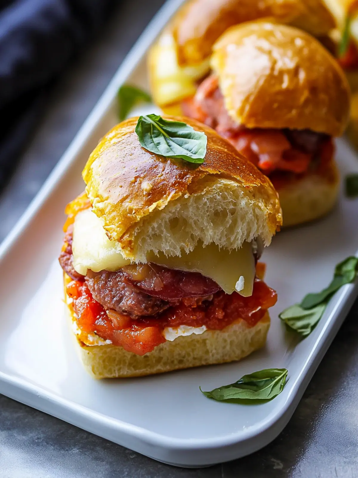 Irresistible Italian Sliders: Perfect Appetizer for Gatherings