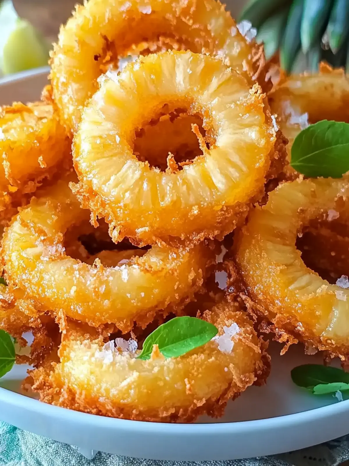Fried Pineapple Rings: Irresistible Tropical Snack Recipe