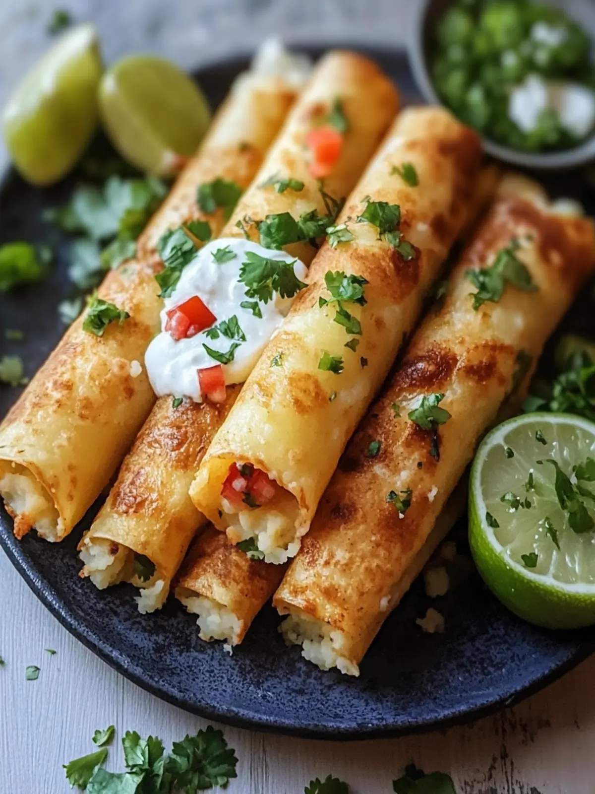 Crispy Mashed Potato Taquitos: The Ultimate Delicious Snack